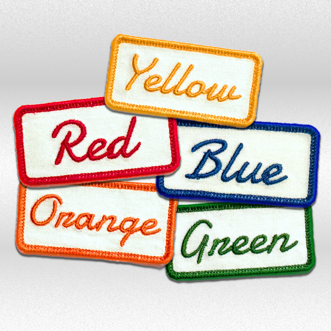 Non-Metallic Patches – Palm Stitch